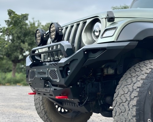 PROMAN Metal Front Bumper Mark-3 – Mahindra Thar 3-Door - Jeep Club